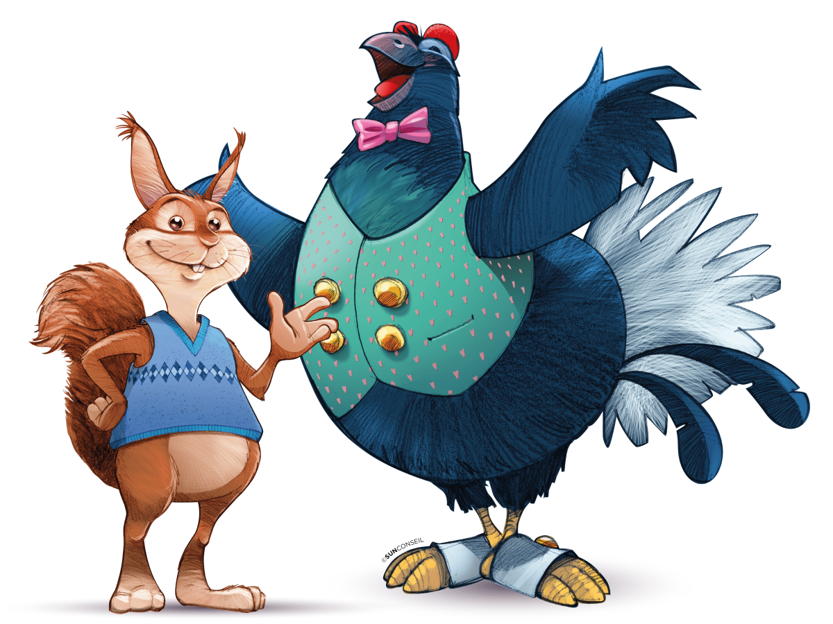 Paco, the mascot | Le Collet